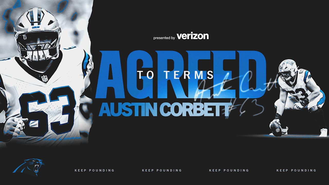 Panthers agree to terms with center Austin Corbett