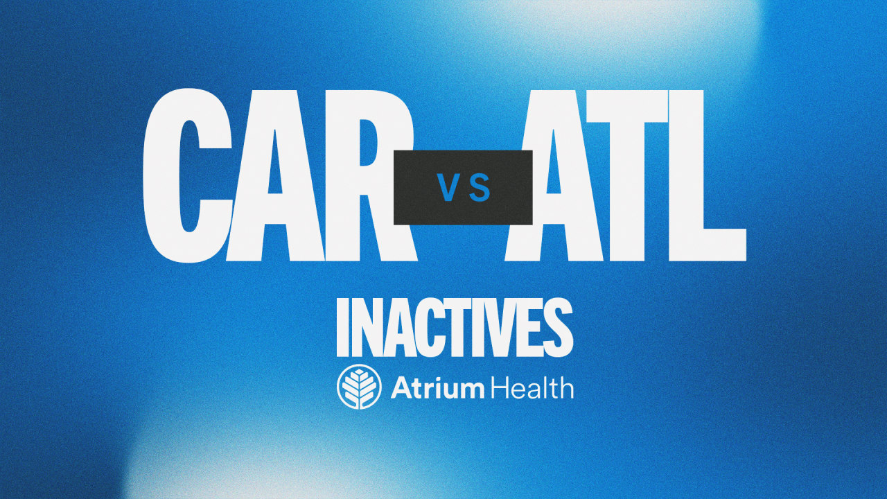 Inactives: Only four receivers up for Falcons game