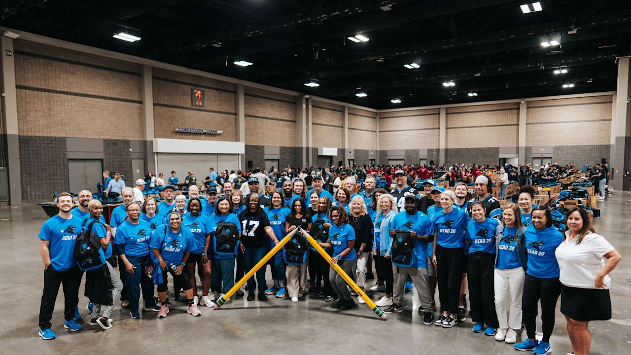 PHOTOS: David & Nicole Tepper Foundation and Carolina Panthers join ...