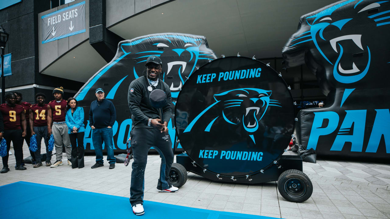 Xavier Legette introduces himself to Panthers as first-round pick: "It hasn't really hit me yet."