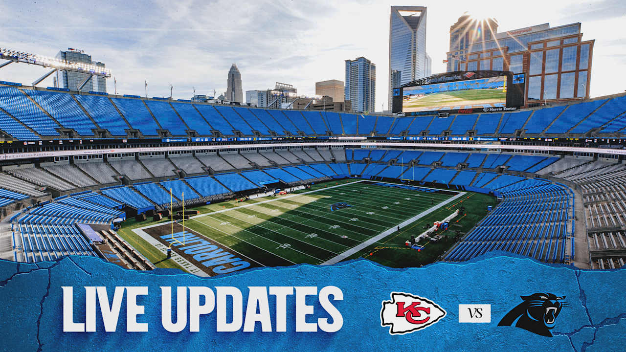 Live updates: Panthers vs Chiefs