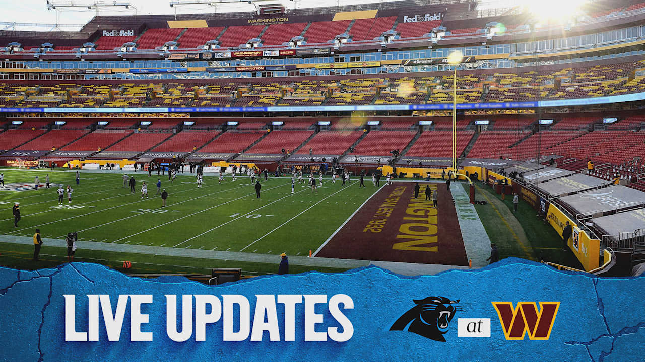 Live updates: Panthers vs Commanders