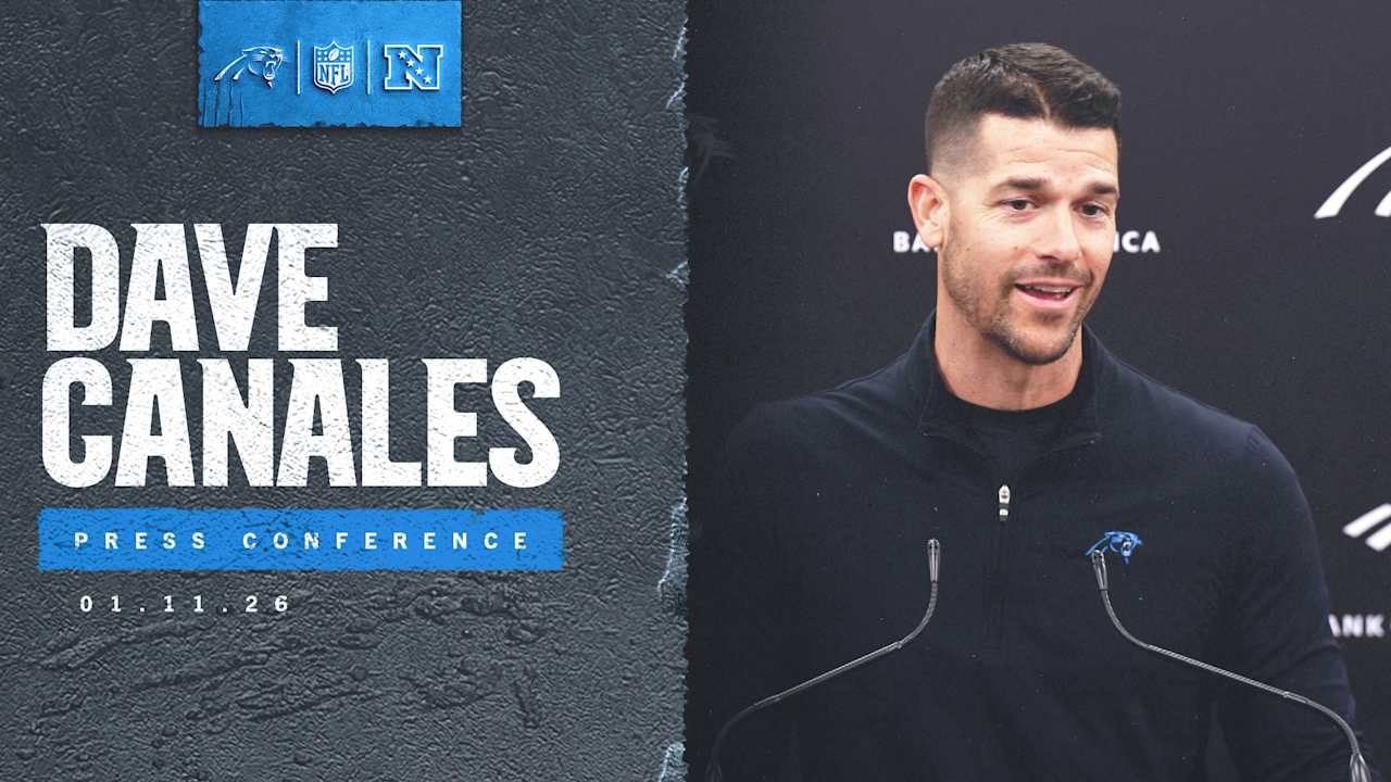 Dave Canales end of season press conference