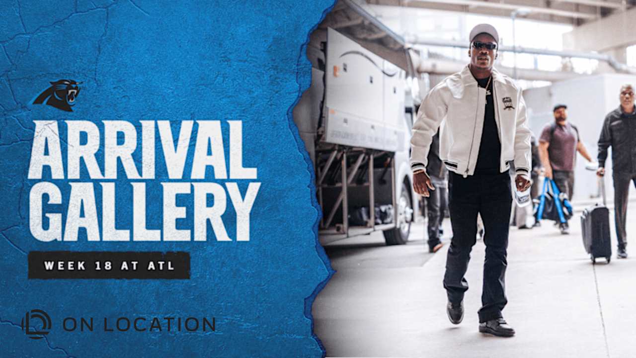 PHOTOS: Panthers at Falcons | Arrival Gallery | January 5, 2025