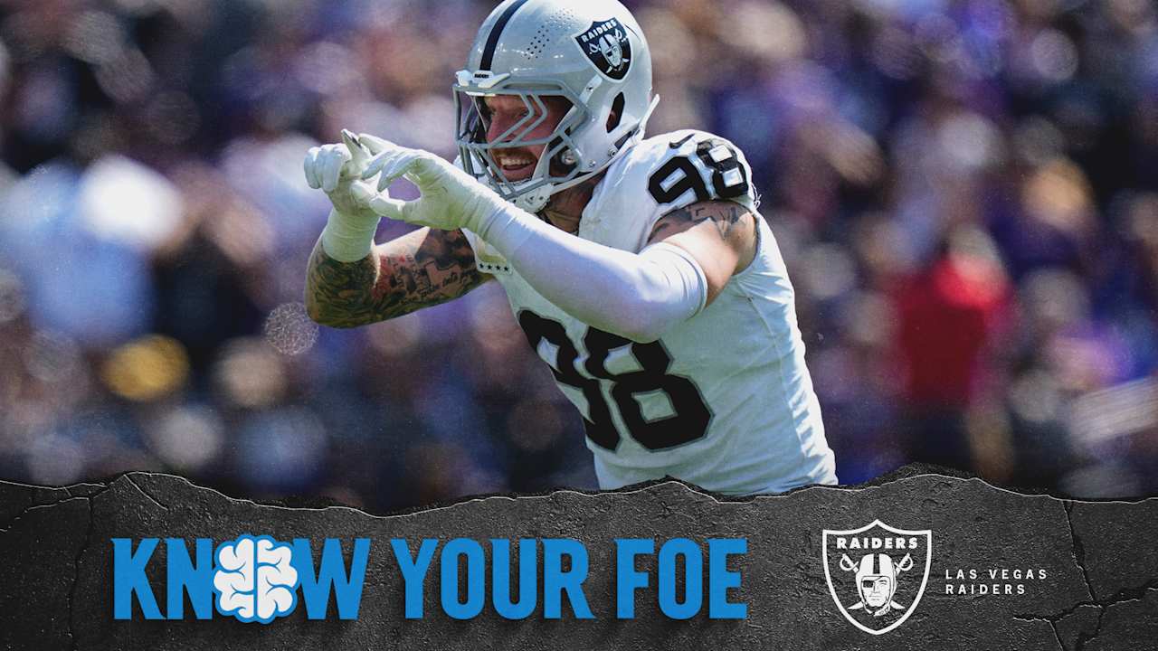 Know Your Foe: Las Vegas Raiders