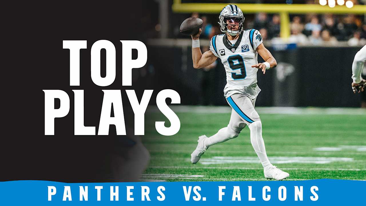 Panthers' top plays vs. Falcons Week 18