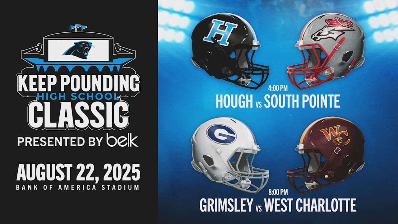 Carolina Panthers Keep Pounding High School Classic Presented by Belk ...
