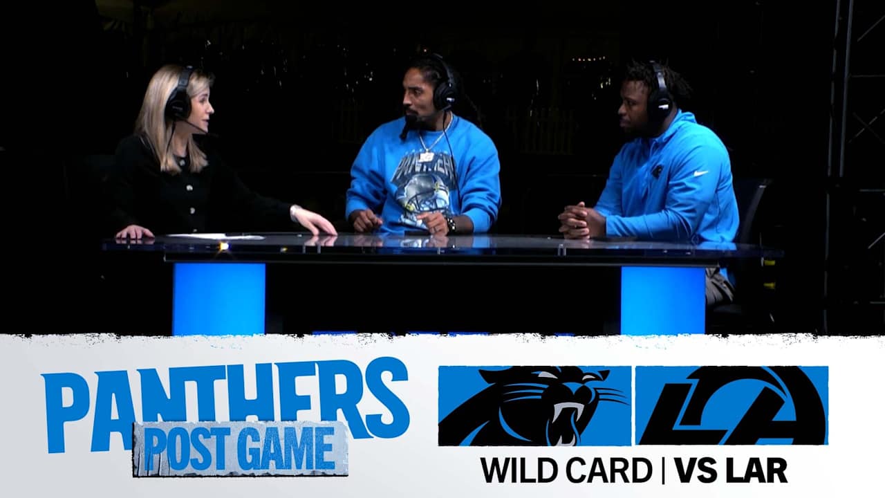 Panthers Post-Game Show | Reaction to Wild Card matchup with the Los ...