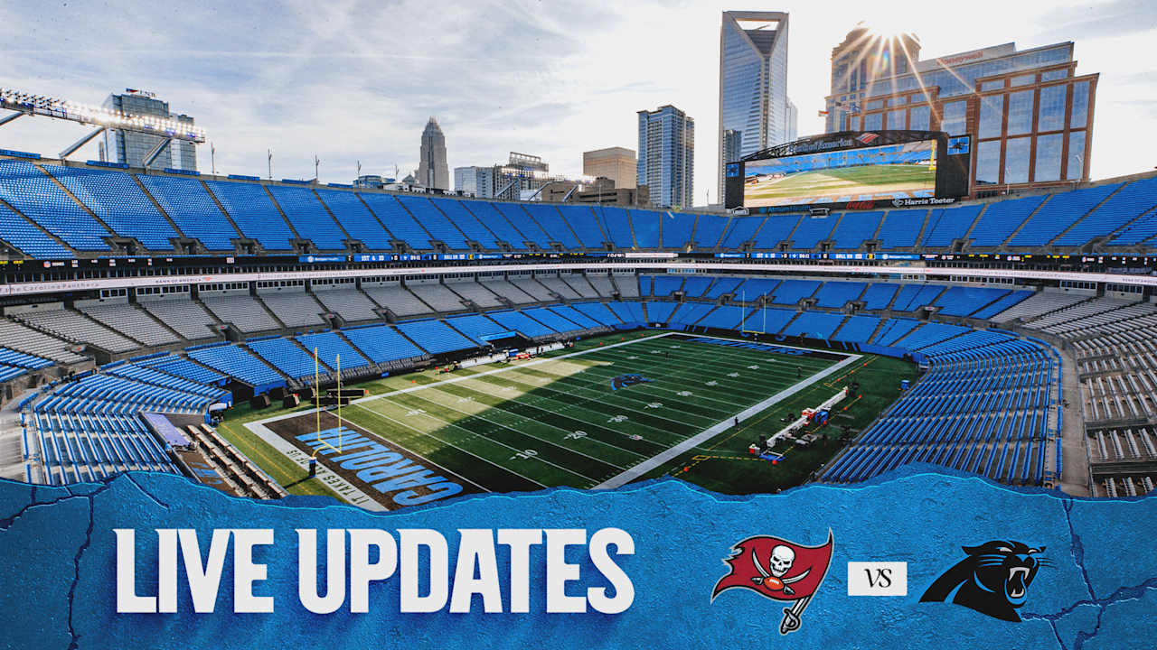 Live updates: Panthers vs Buccaneers