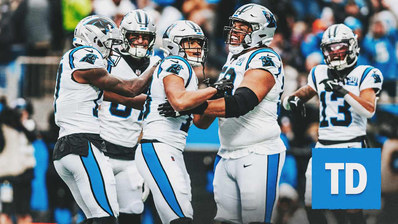 Bryce Young, Jalen Coker connect via long-distance for Panthers' first ...