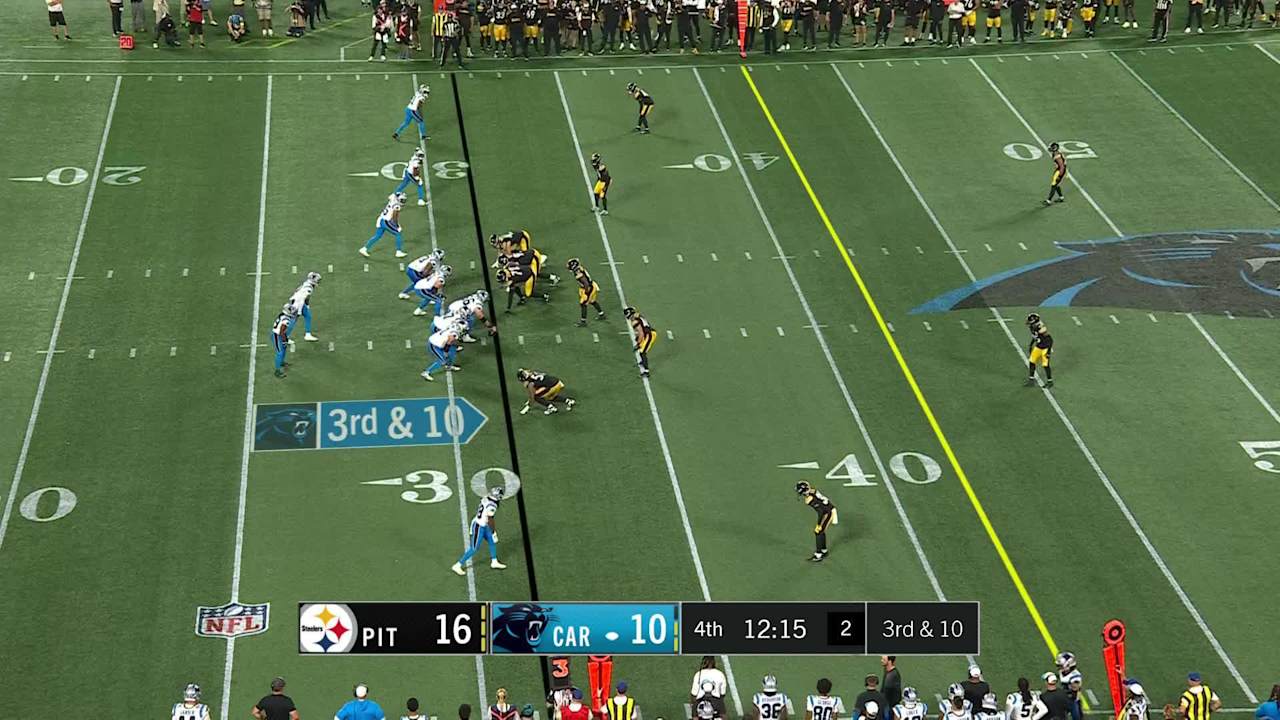 Bryce Perkins jumps for a first-down hurdle