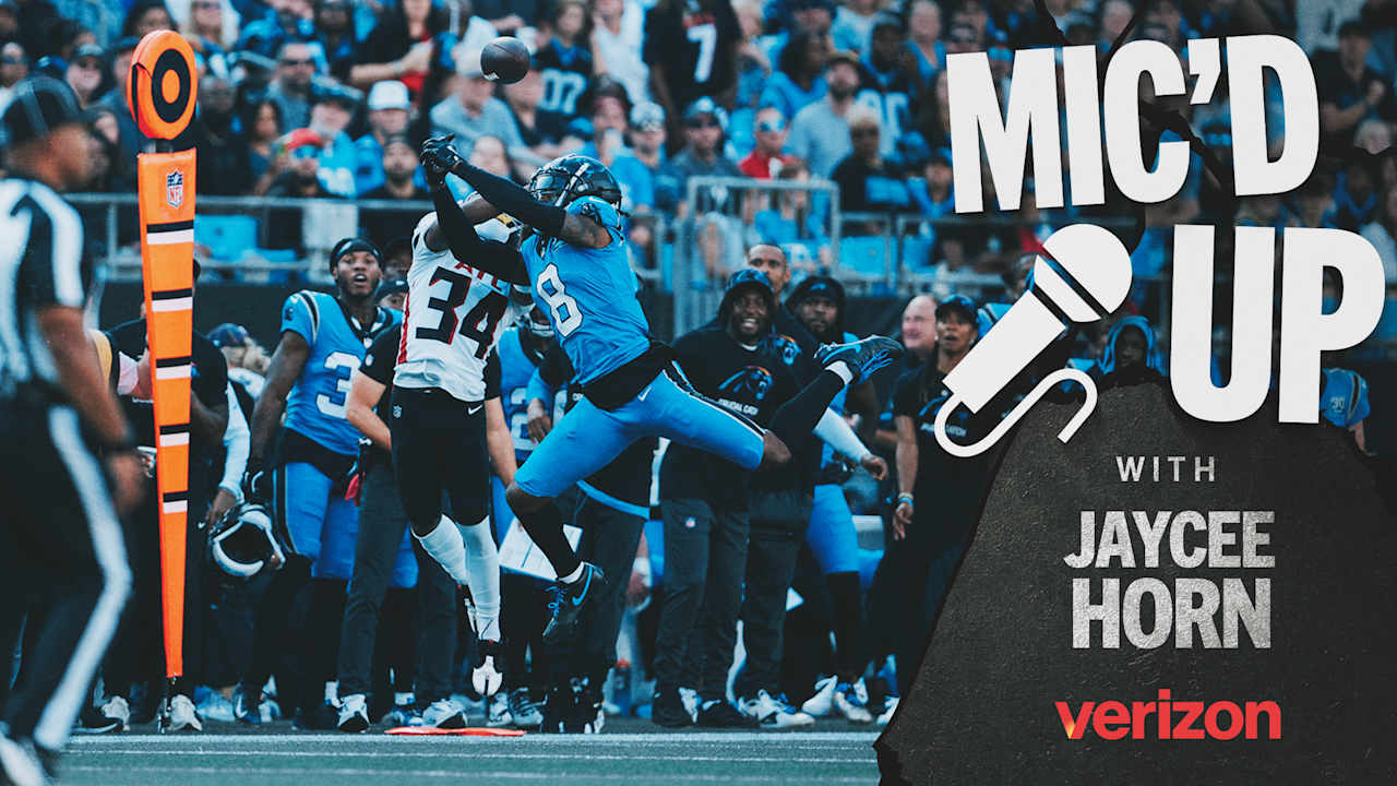 Mic'd Up: Jaycee Horn vs. Kirk Cousins and the Atlanta Falcons