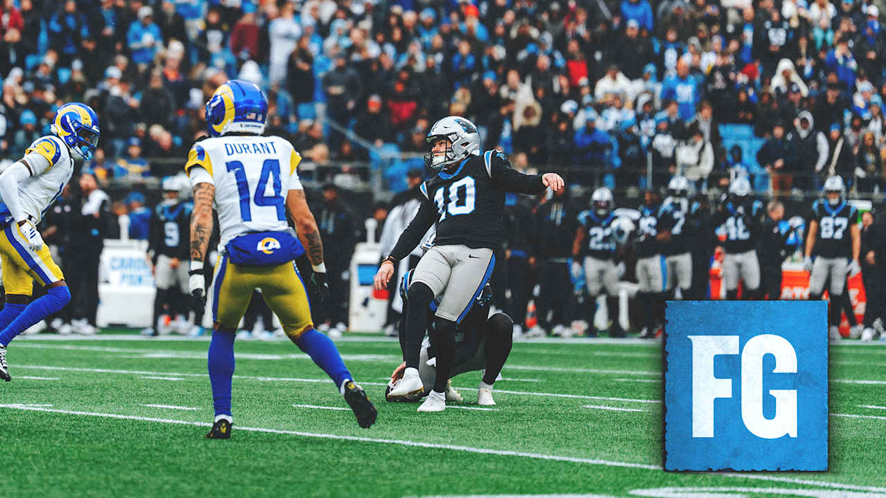 Ryan Fitzgerald's 33-yard FG grants Panthers 17-14 lead vs. Rams with 5 ...