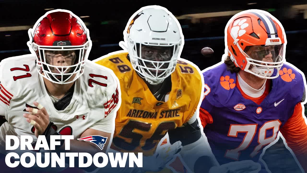 Patriots Draft Countdown: Scouting College Offensive Lineman, Latest ...