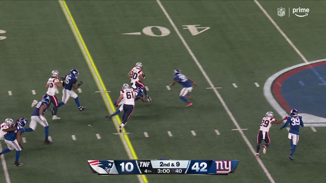 Shane Watts breaks through for first down