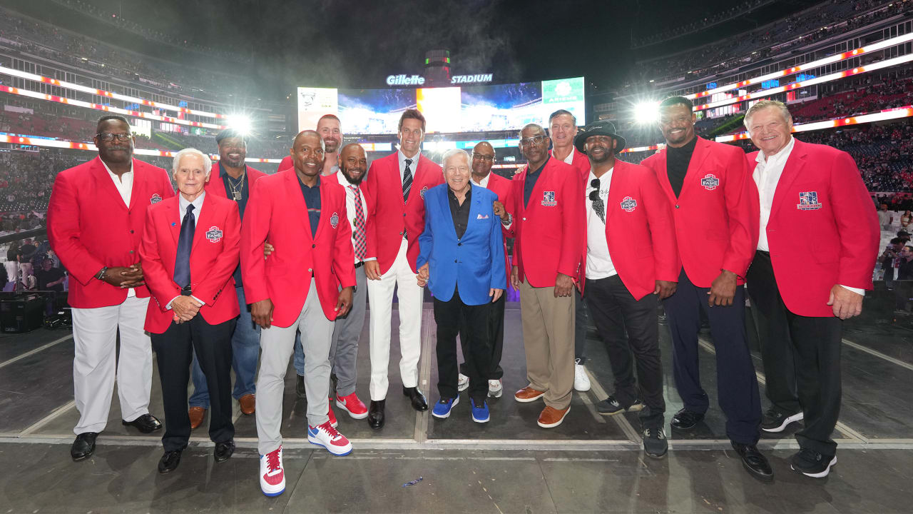 Photos: Tom Brady Inducted Into the Patriots Hall of Fame in a Special ...