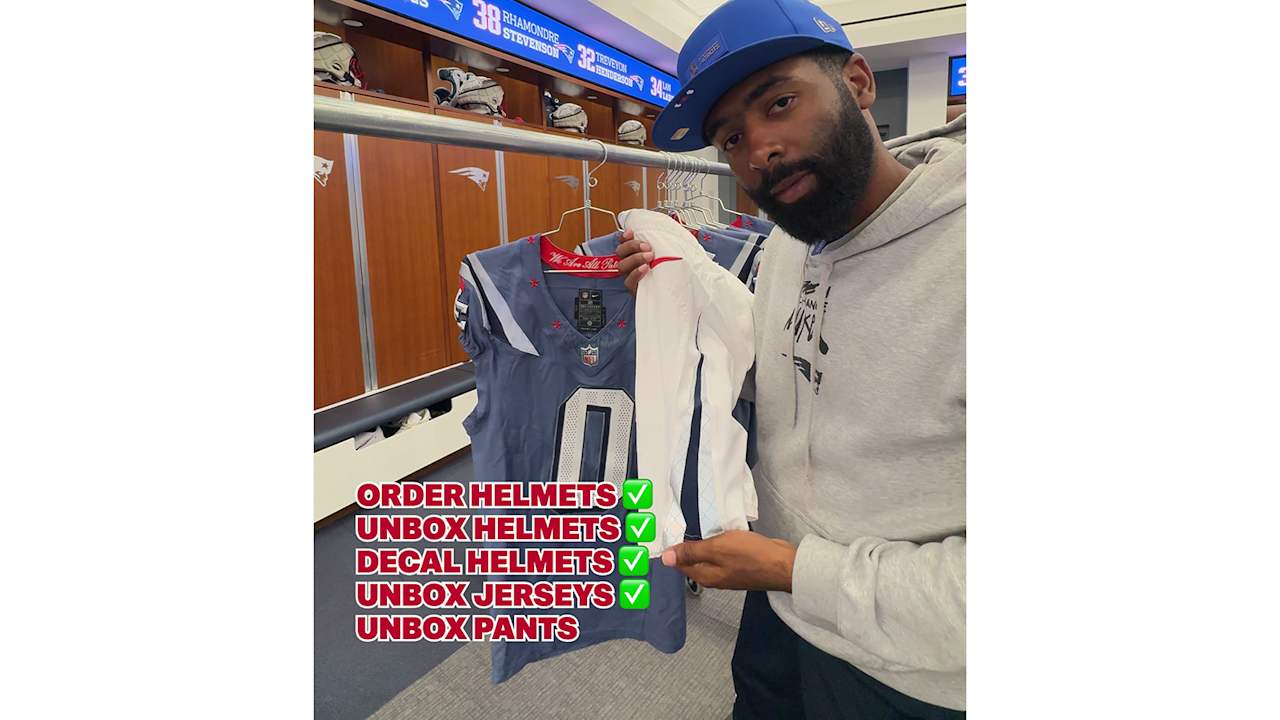 NFL equipment manager preps for rivalries uniforms