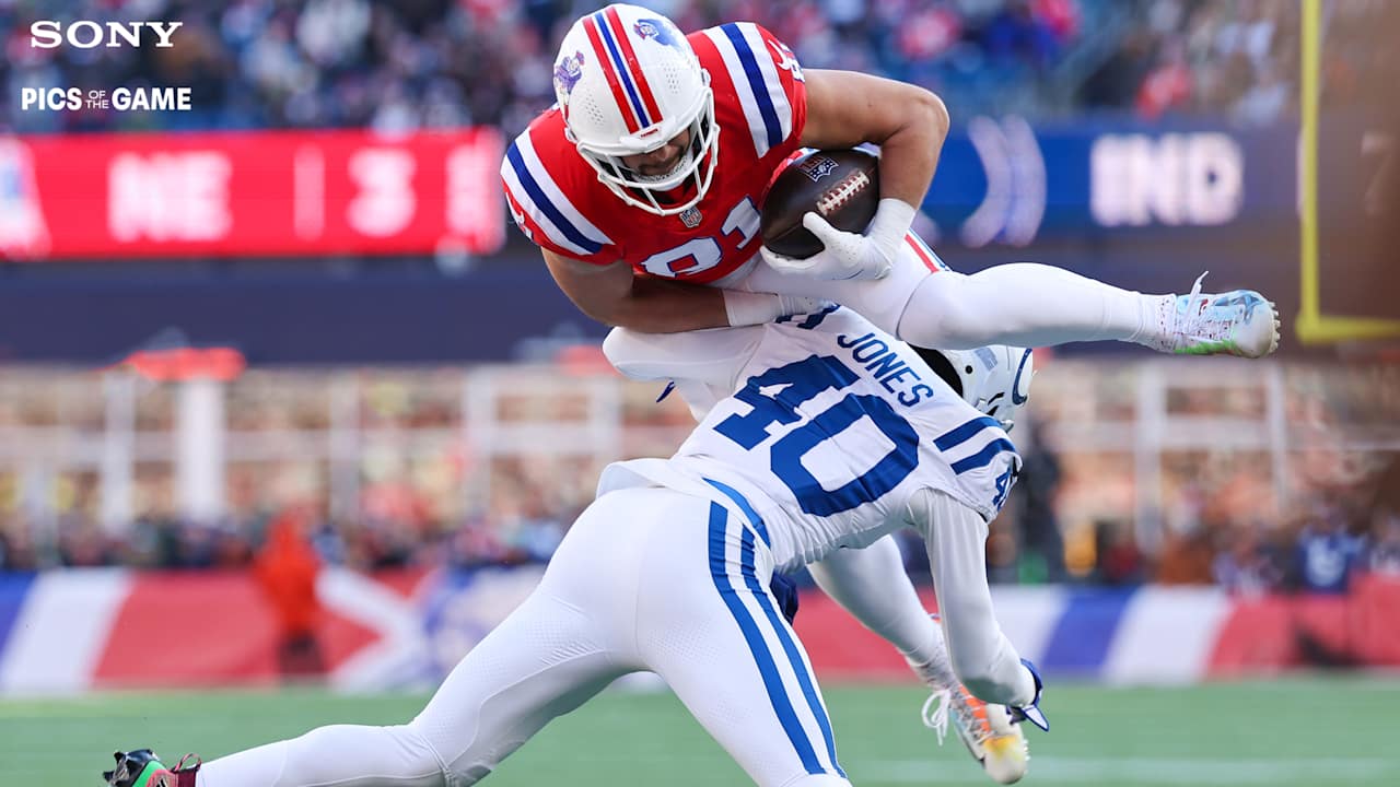 Best Game Photos: Patriots vs. Colts, Presented by Sony