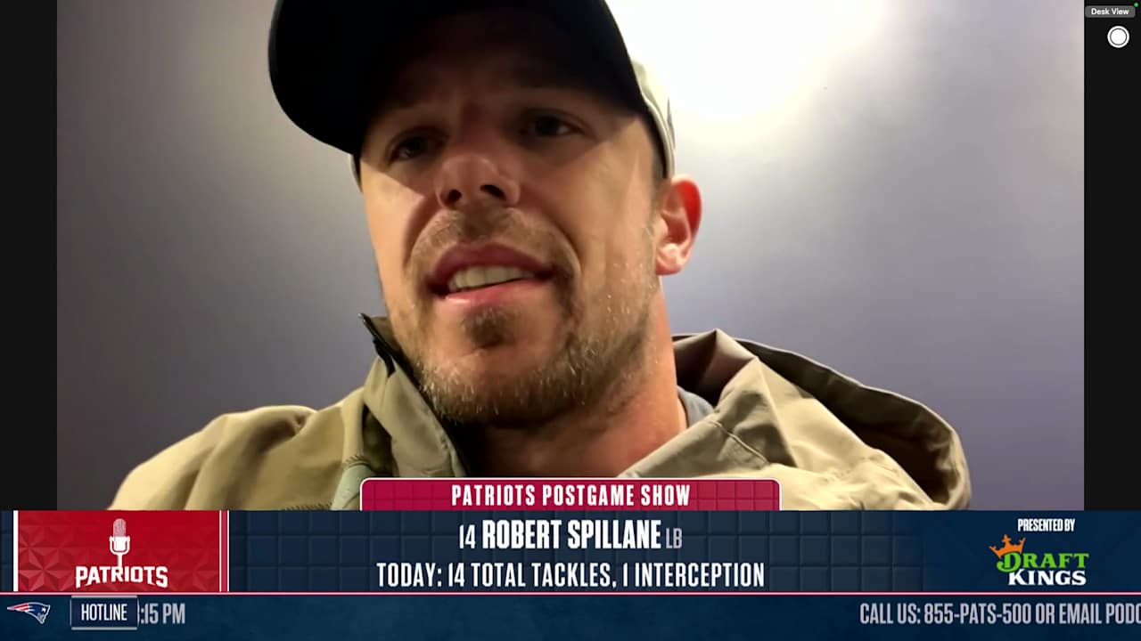 Robert Spillane on Patriots Postgame Show 10/26: "The sky is the limit ...