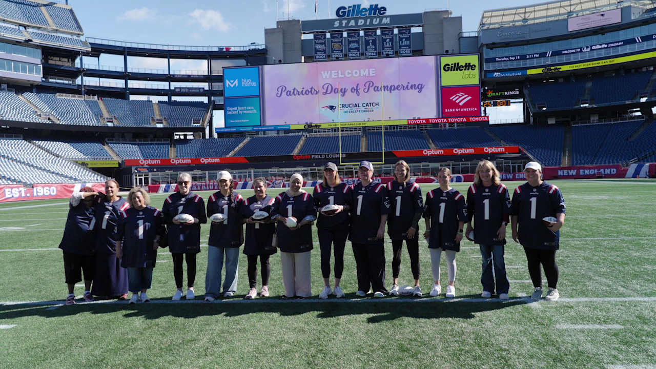 Robert Kraft, Hunter Henry & Patriots Players Honor Cancer Survivors at ...