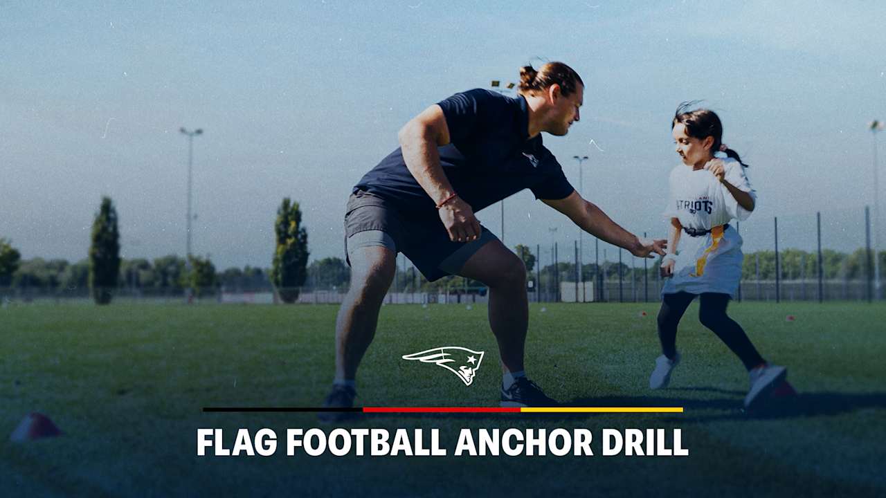 Flag Football - Anchor Drill