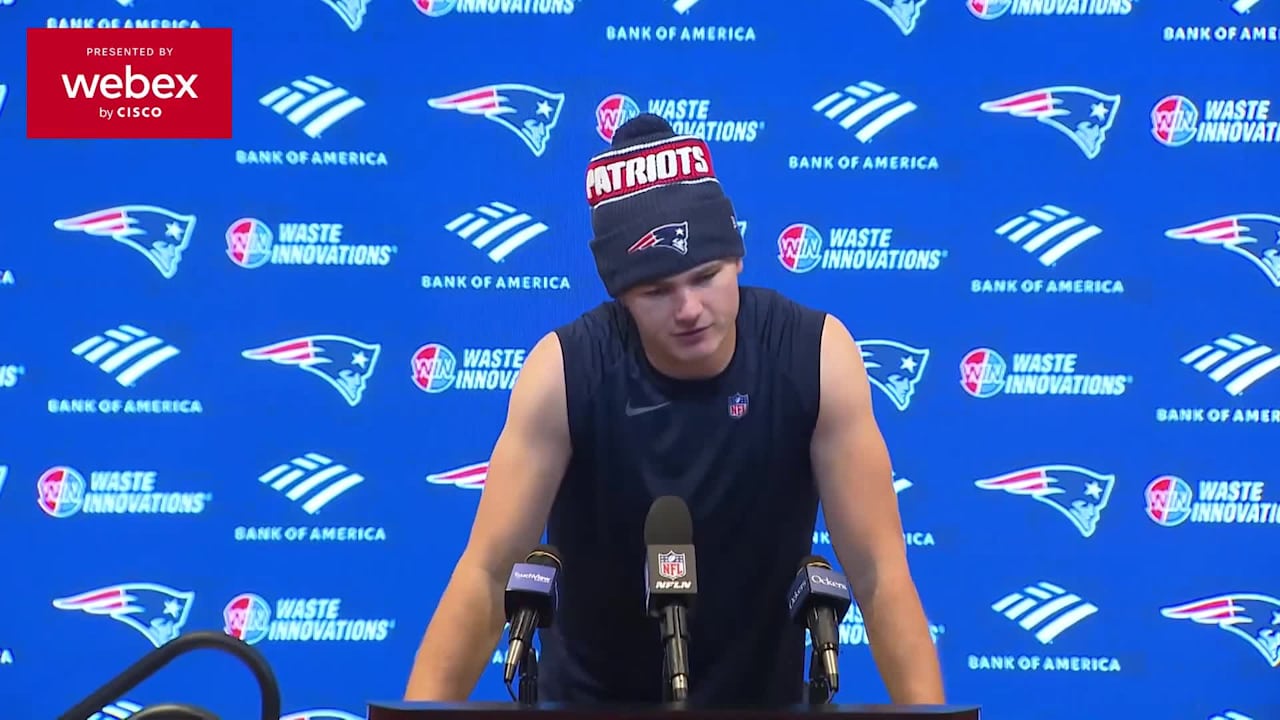 Coletiva de imprensa do Drake Maye