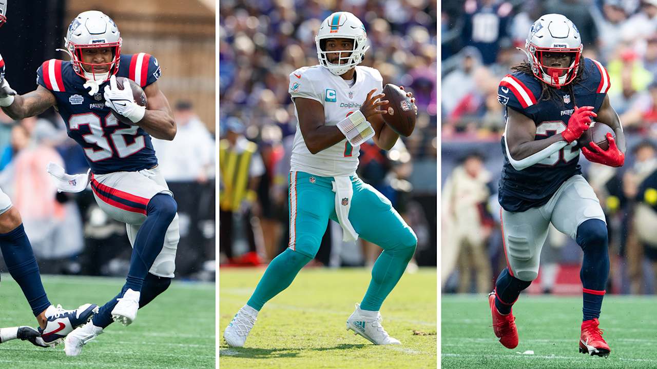 Three to Watch: Key Matchups in Patriots vs. Dolphins Week 2 Showdown ...