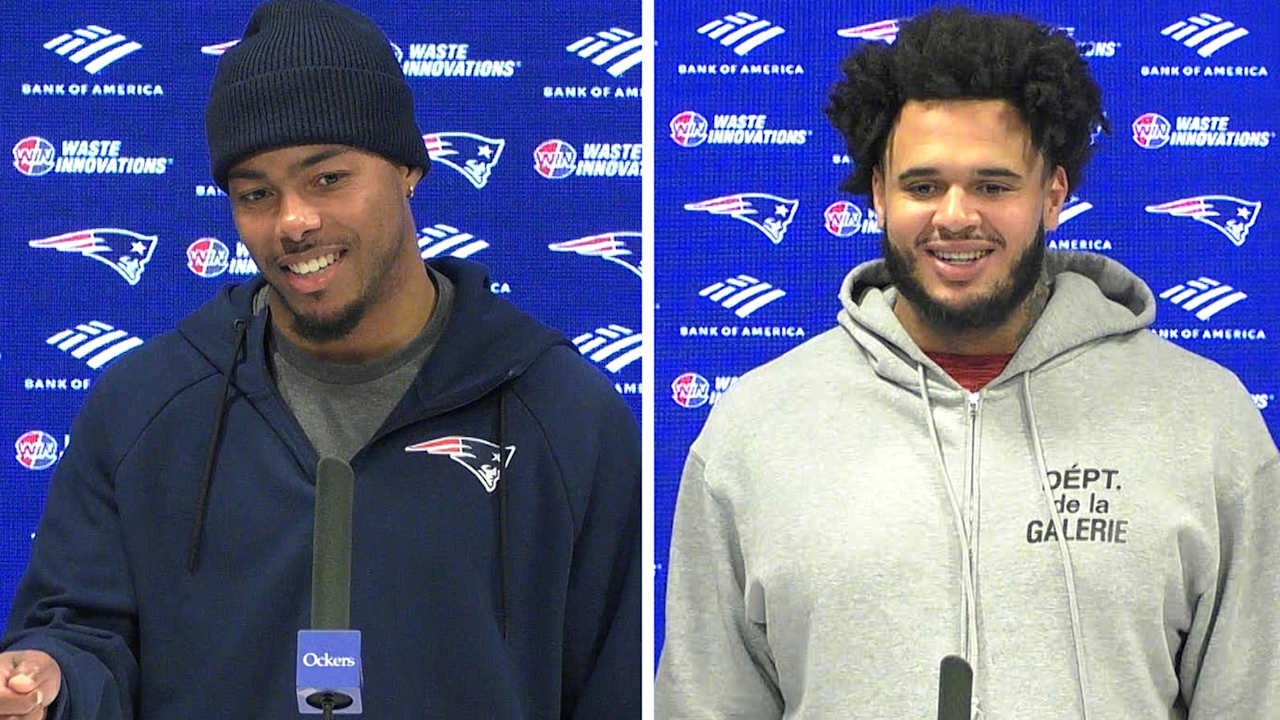 Marcus Jones and Cory Durden | Player Media Availability 1/26