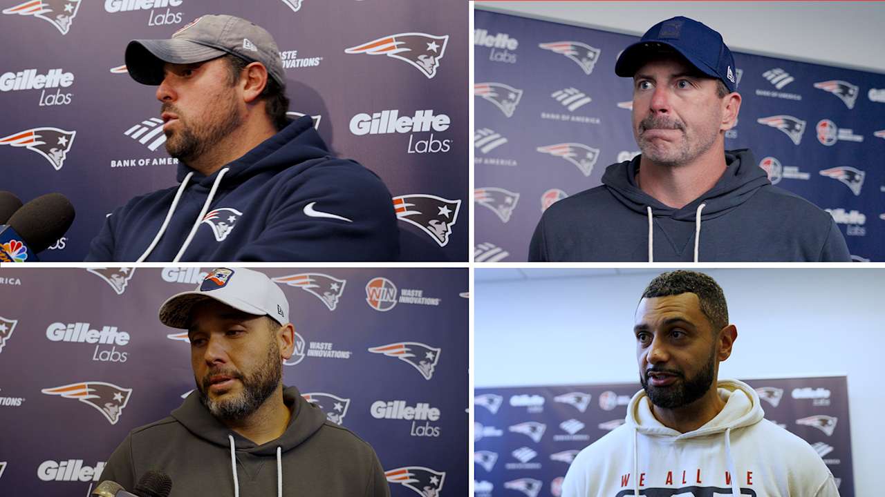 Zak Kuhr, Clint McMillan, Mike Smith, and Justin Hamilton | Patriots ...