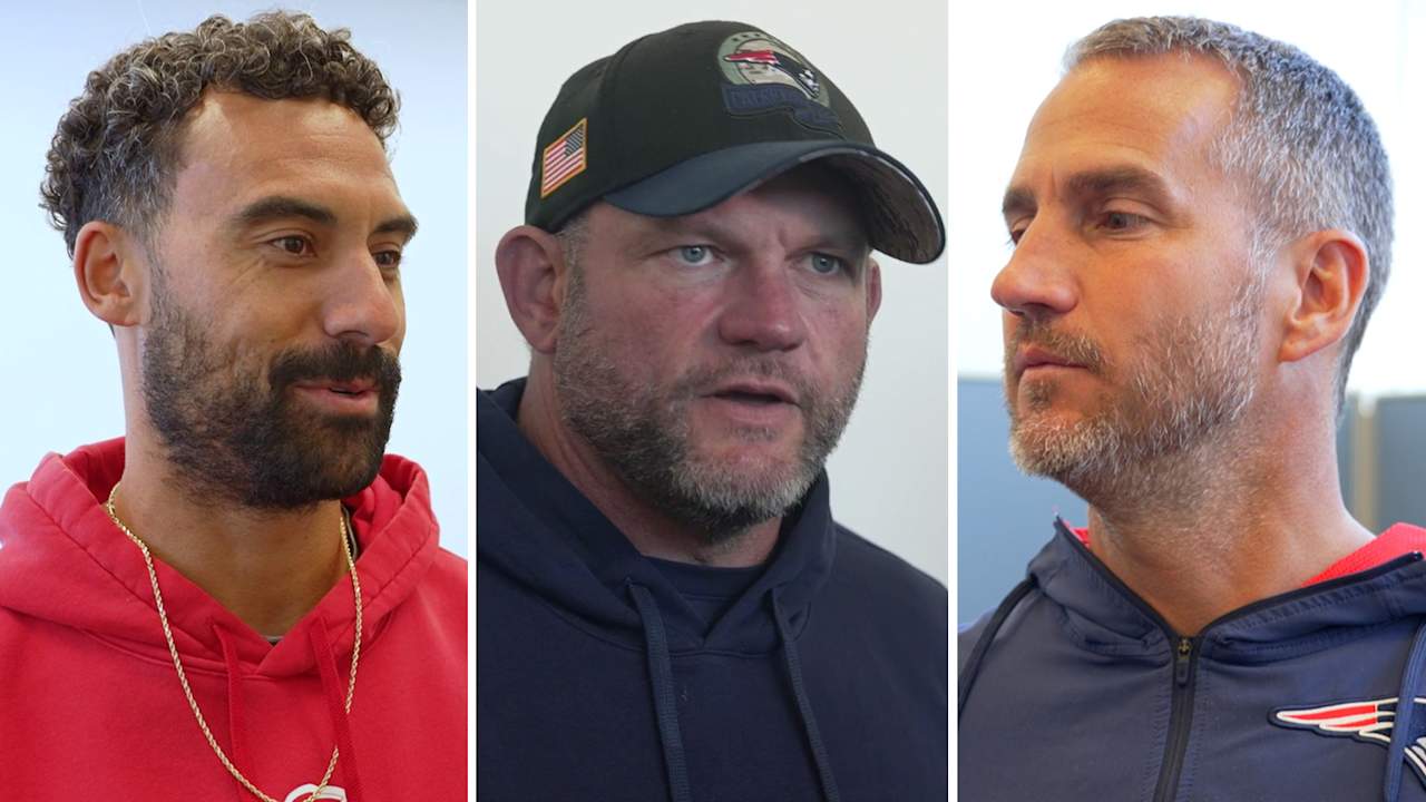 Patriots Offensive Coaches Speak to Media Ahead of Bears Game