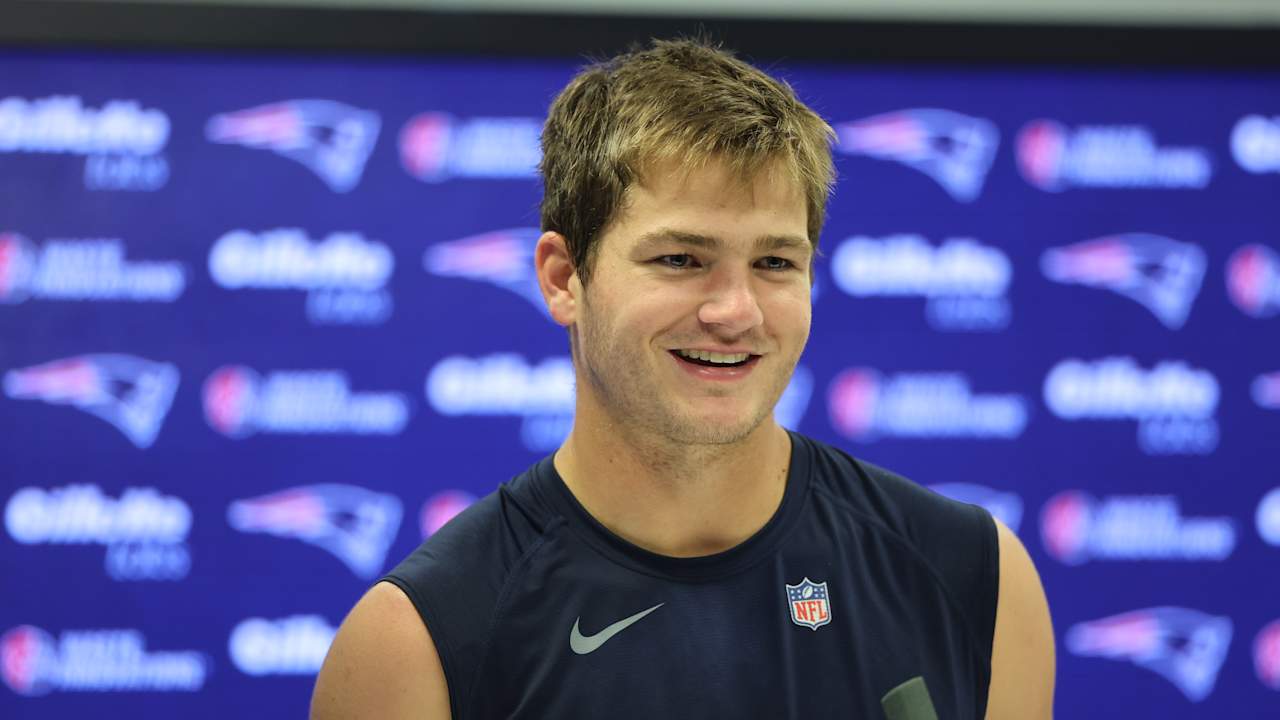 Drake Maye 10/15: "That's been our main focus: keep going, ignore the ...