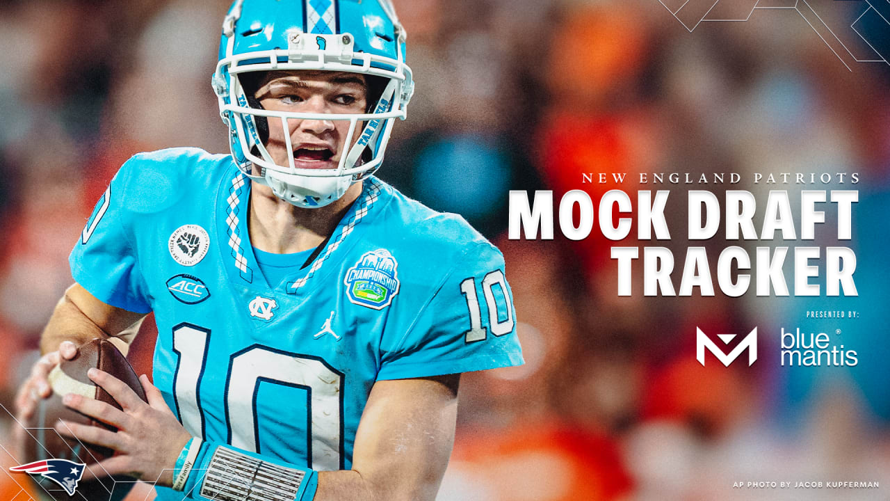 2024 New England Patriots NFL Mock Draft Tracker