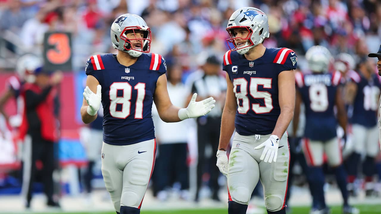Patriots Offense Leaning on Veteran Tight End Duo During NFL's Uptick ...