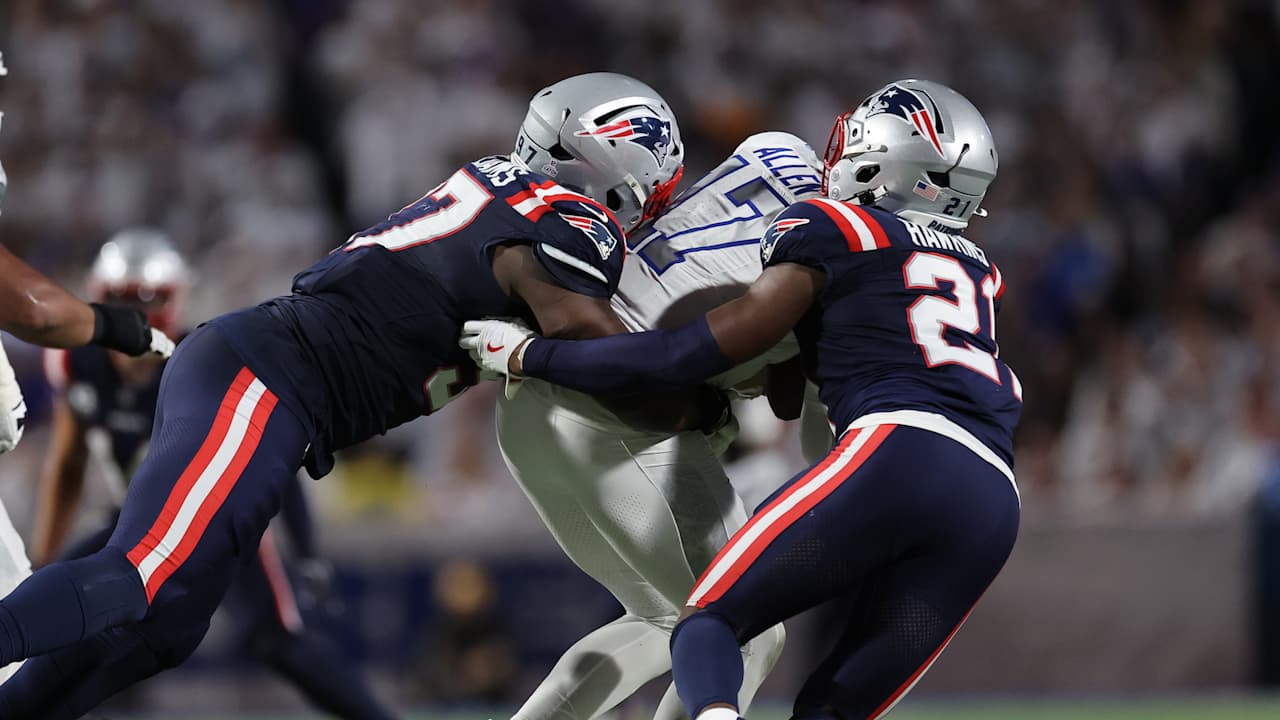 The demolition duo of Hawkins and Williams corkscrew Allen for an 8 ...