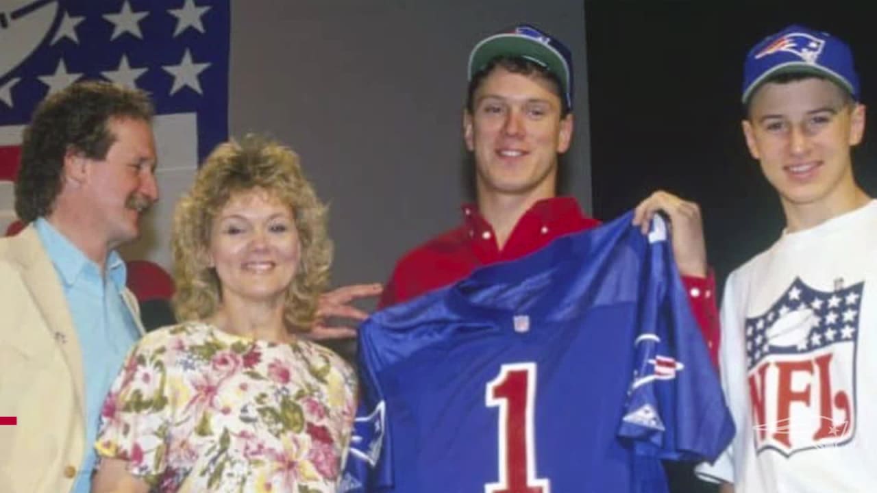 Patriots Select QB Drew Bledsoe 1st Overall in the 1993 NFL Draft | Draft Anniversary
