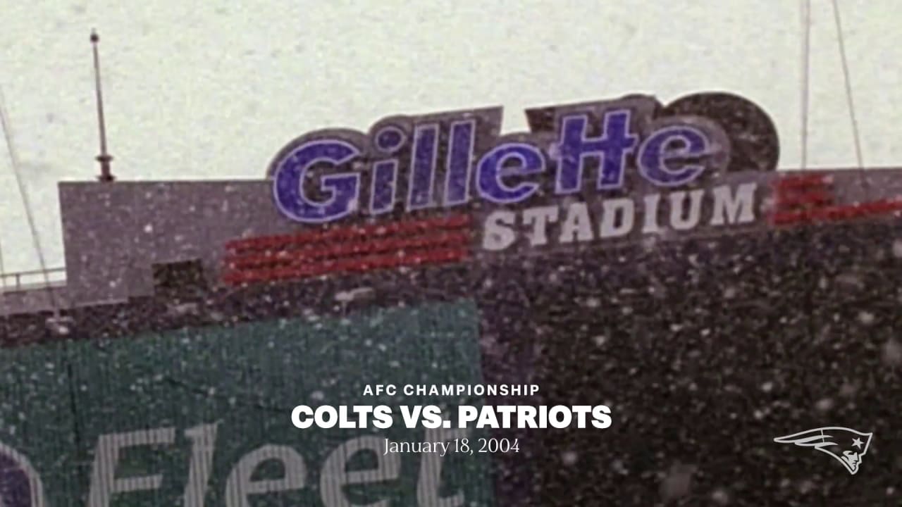 Throwback Highlights: Patriots 2003 AFC Championship Win Over Colts