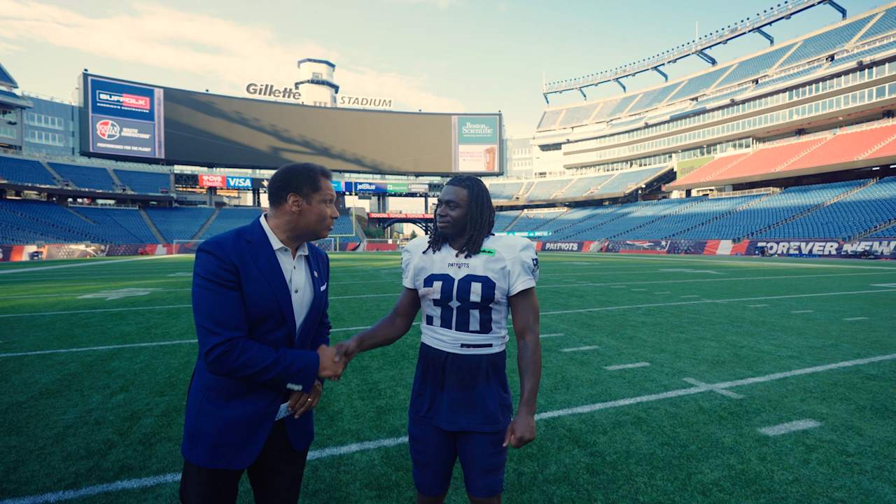 One-on-One with Rhamondre Stevenson | Patriots All Access