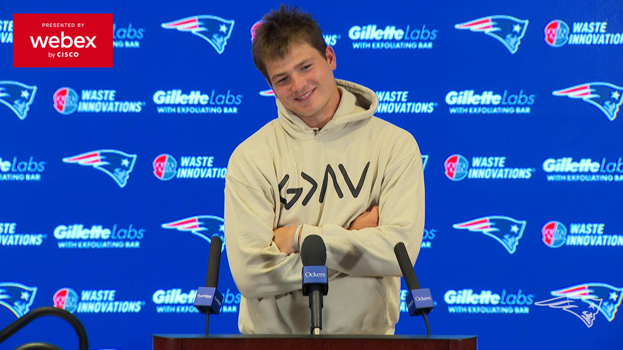 Drake Maye 8/15: "Definitely a lot of things to learn from"