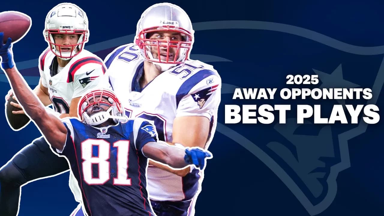 Throwback: Patriots Best Plays from the Past Against 2025 Away Opponents