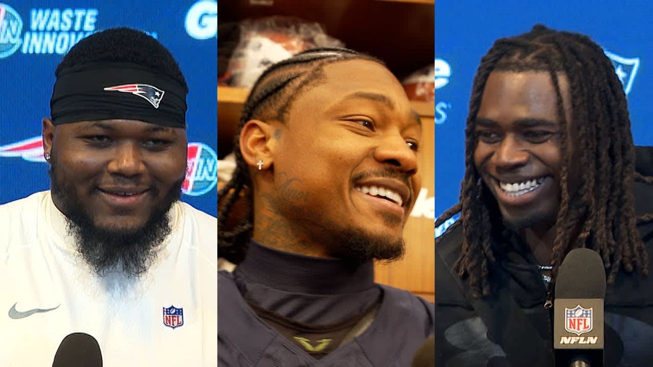 Milton Williams, Hunter Henry, Rhamondre Stevenson and More | Postgame ...