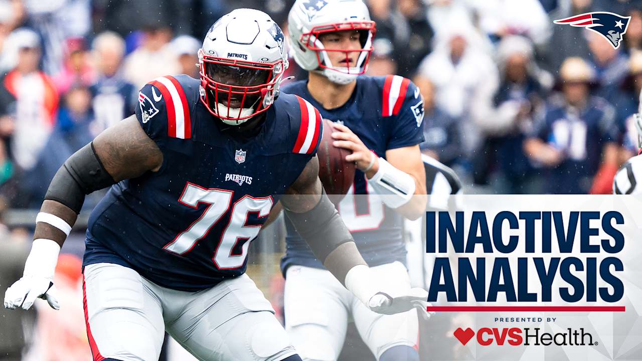 Inactives Analysis: Patriots Starting RT Morgan Moses is Officially ...