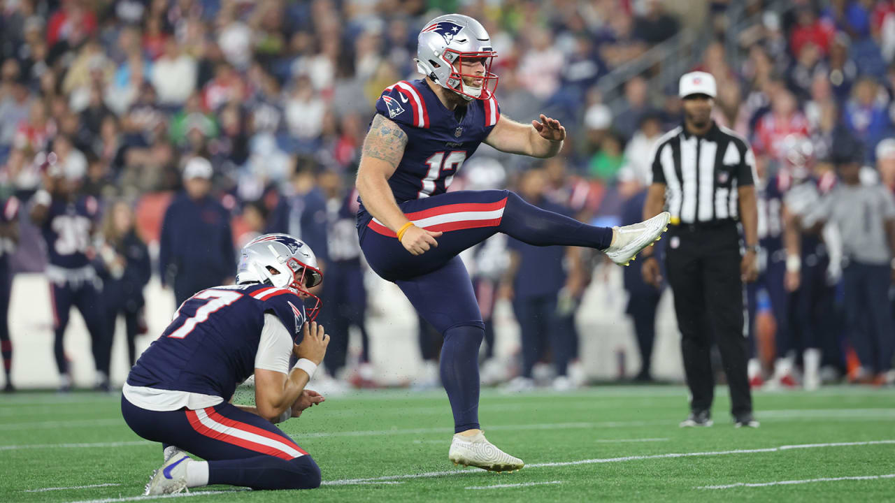 Joey Slye's 45-yard FG puts Pats back up by seven points