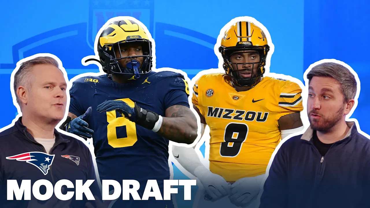Mike Dussault and Evan Lazar Unveil Patriots Mock Drafts | Patriots ...