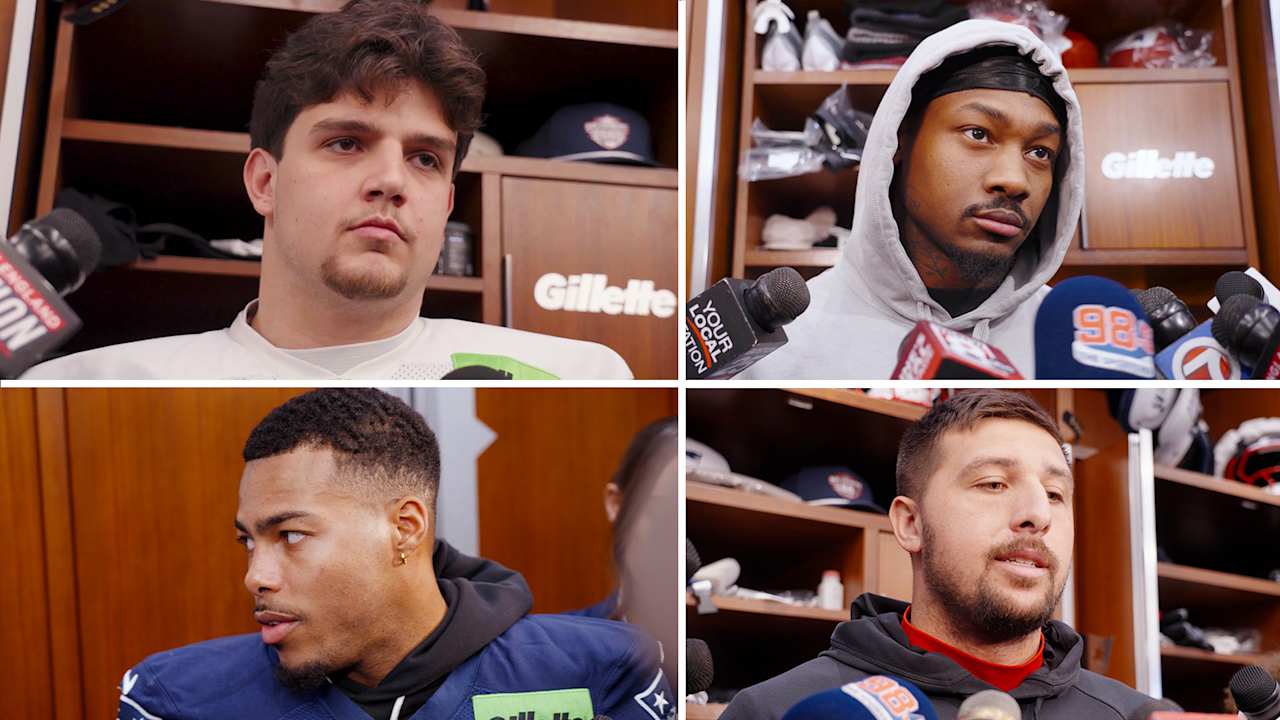 Will Campbell, Stefon Diggs, Marcus Jones, and Austin Hooper | Player ...