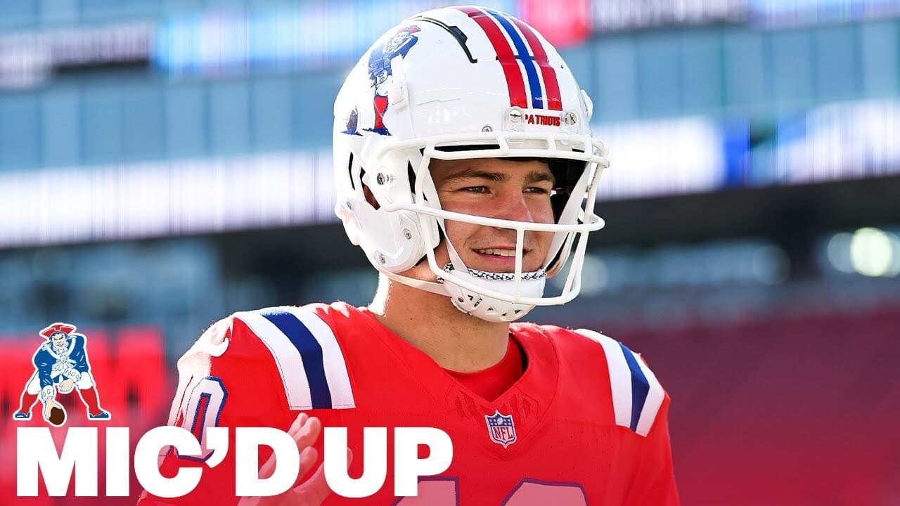 Mic'd Up: Drake Maye Totals 297 Yards & 1 TD vs. Colts | NFL Week 13
