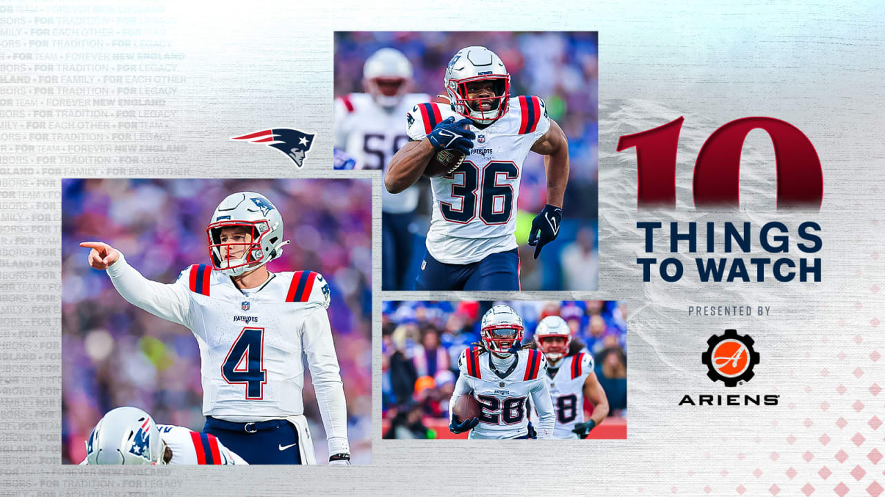 10 to Watch: Patriots Face Jets in Intriguing Season Finale