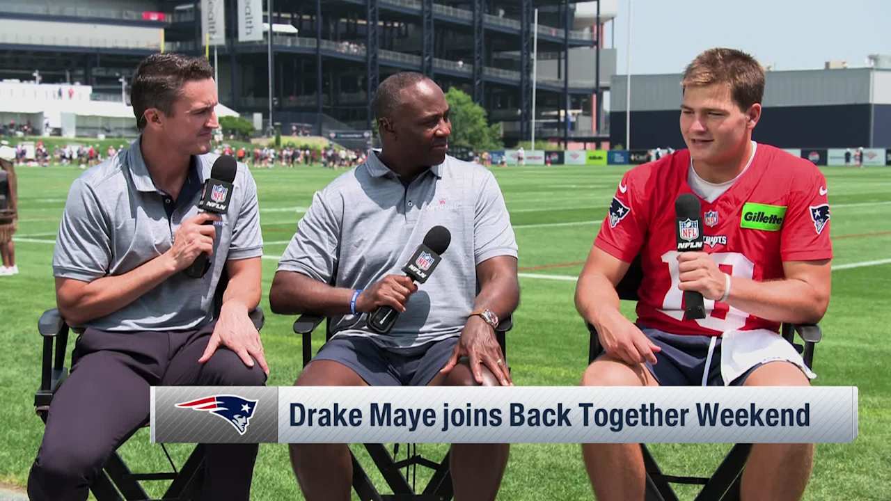Drake Maye discusses evolution of how he's taken leadership role ...