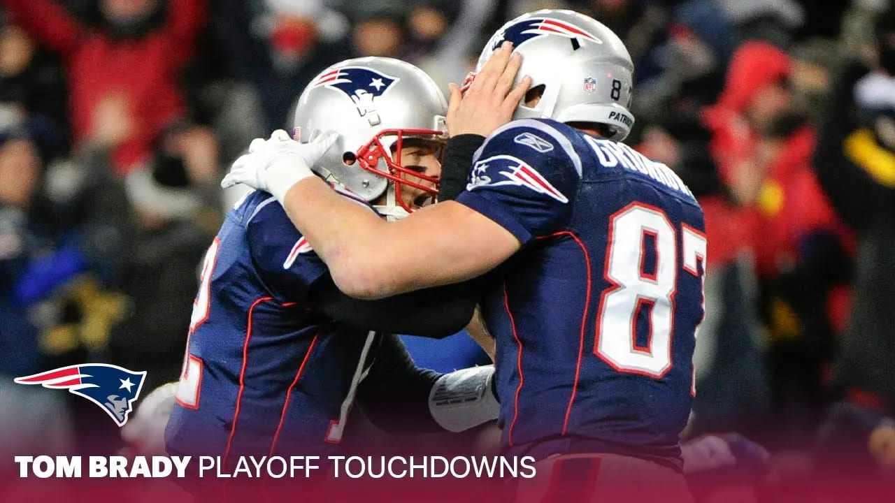 Best of Tom Brady Playoff Touchdowns