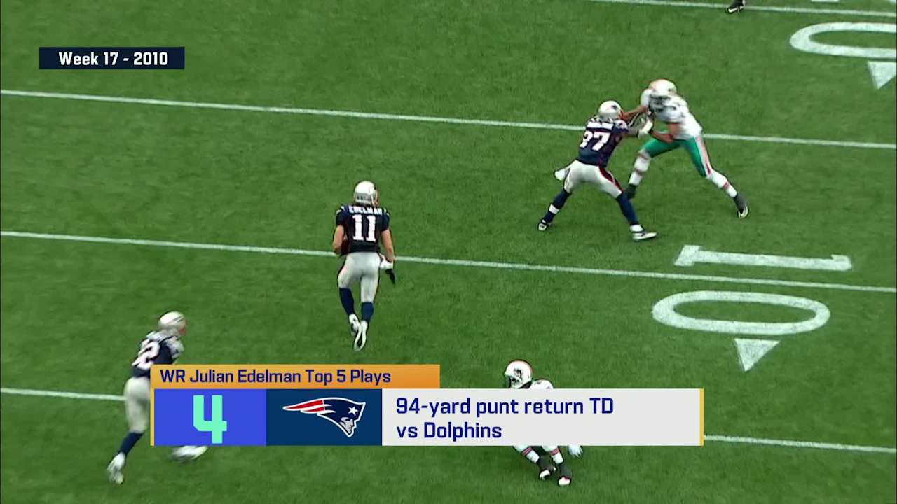 Top 5 Julian Edelman plays in his career as ranked by 'GMFB'
