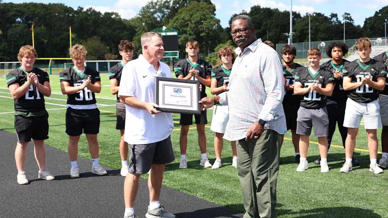 Mansfield High School's Michael Redding Named the New England Patriots ...
